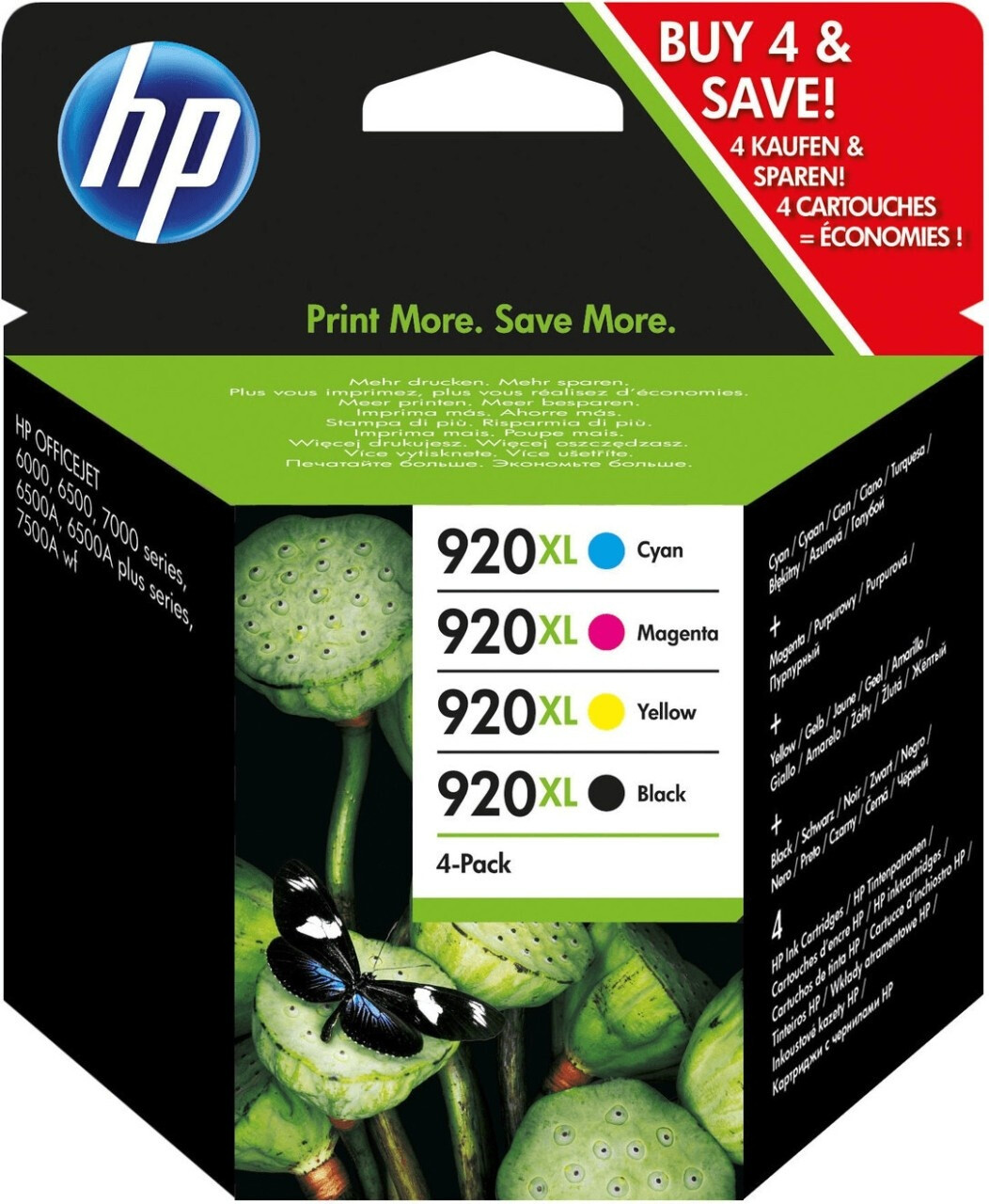 HP Nr. 920XL Multipack 4-farbig (C2N92AE) ab 76,98 € (Juli 2025 Preise ...