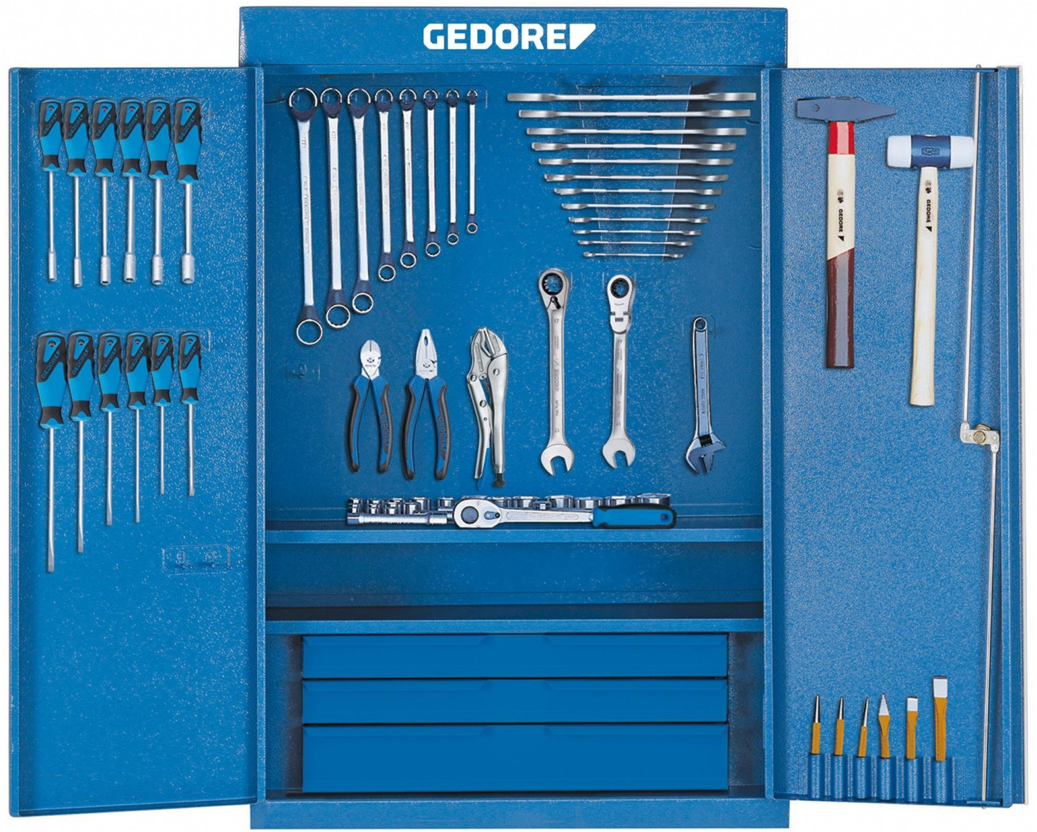 Gedore Werkzeugschrank mit Sortiment (1400 GM) ab 1.548,94 ... Gedore Werkzeugschrank mit Sortiment (1400 GM) ab 1.548,94 ...