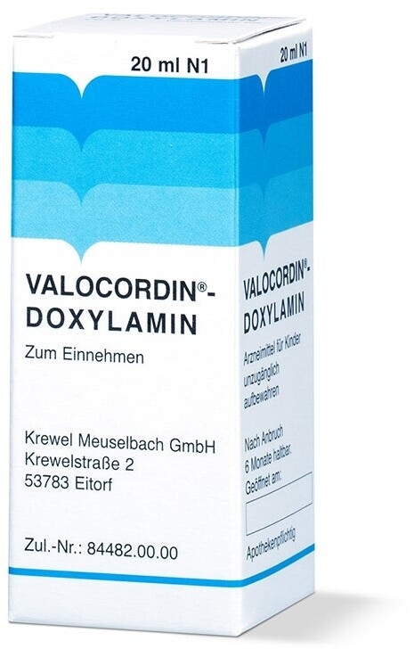 Valocordin Doxylamin Lösung (20 ml) ab 3,05 € (Mai 2024 Preise ...