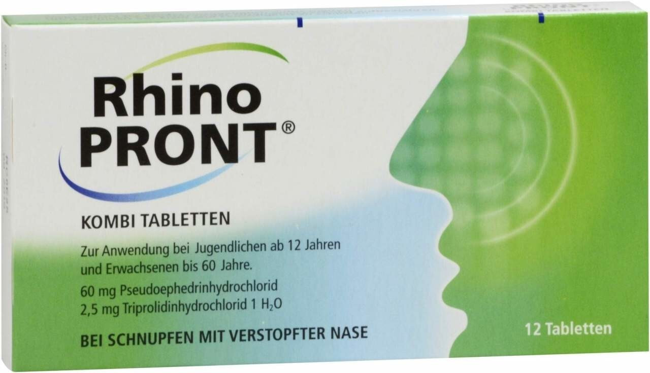 Rhinopront Kombitabletten (12 Stk.) ab 5,26 € (Mai 2024 Preise ...