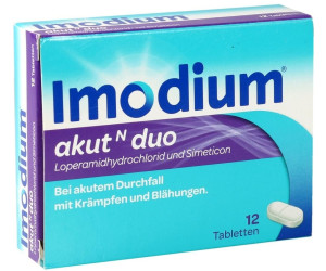 Imodium akut N Duo Tabletten (12 Stk.) ab 5,80 € | Preisvergleich bei ...