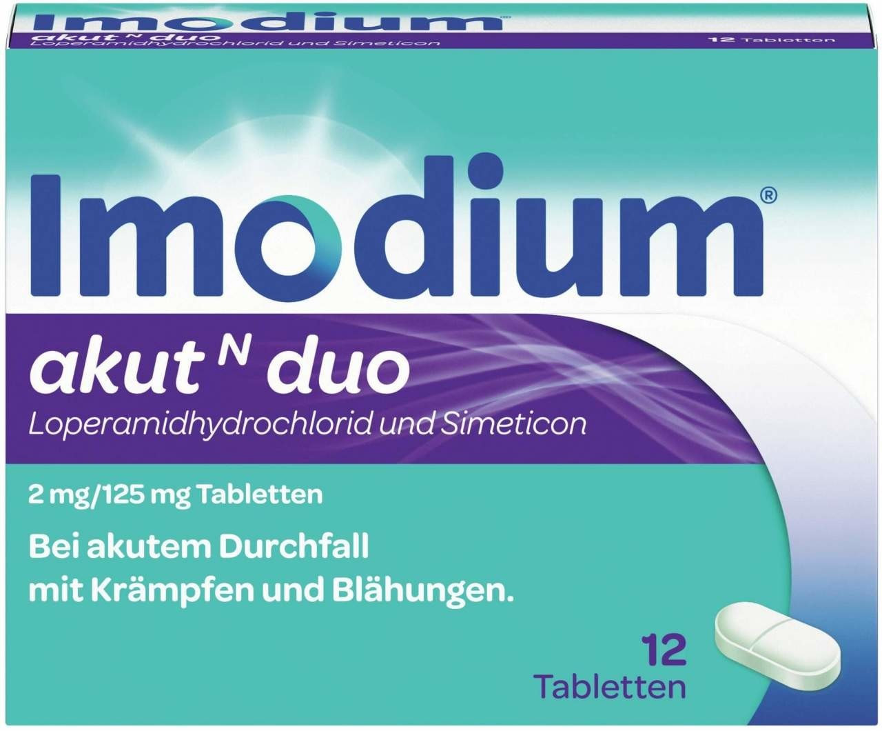 Imodium akut N Duo Tabletten (12 Stk.) ab 5,80 € | Preisvergleich bei ...