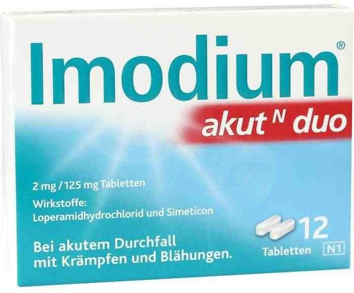 Imodium akut N Duo Tabletten (12 Stk.) ab 8,68 € | Preisvergleich bei ...