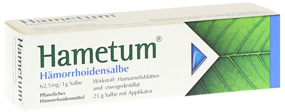 Hametum Hämorrhoiden Salbe (25 g) ab 6,96 € | Preisvergleich bei idealo.de