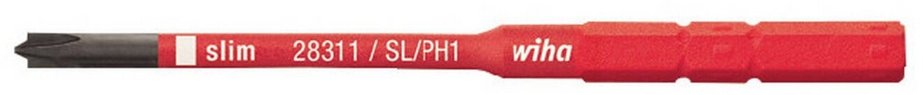 Wiha SoftFinish electric slimBit Xeno für Plus-Minus Klemmschrauben SL ...