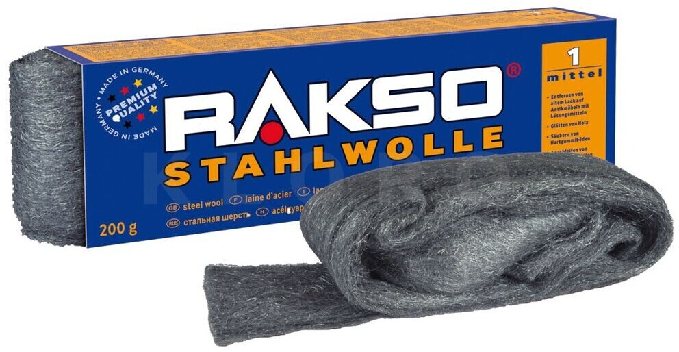 Rakso Stahlwolle 200 g Sorte 1 ab 2,99 € | Preisvergleich bei idealo.de
