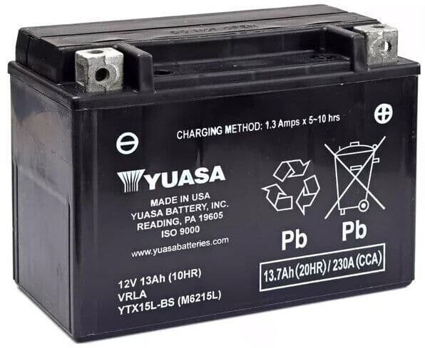 Yuasa 12V 13Ah YTX15L-BS ab 104,90 € | Preisvergleich bei idealo.de