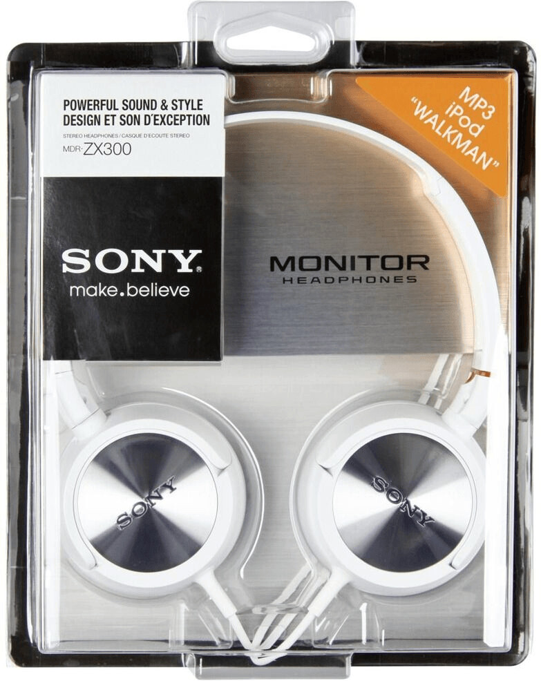 Buy Sony MDR-ZX300 White from £18.88 (Today) – Best Deals on idealo.co.uk