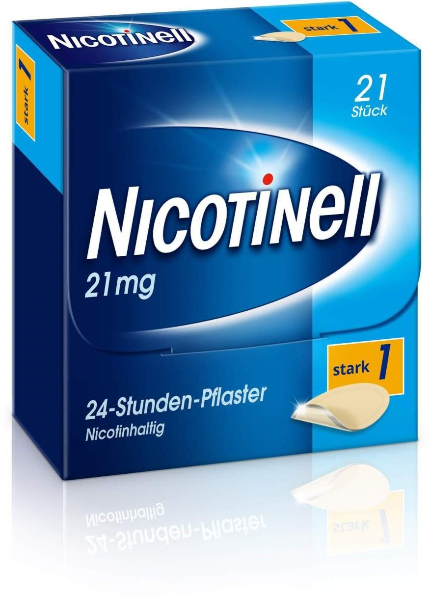 Nicotinell 21 mg / 24-Stunden-Pflaster (21 Stk.) ab 49,26 ...