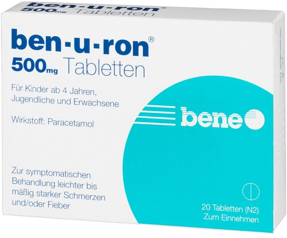 Benuron Tabletten (20 Stk.) ab 3,18 € | Preisvergleich bei idealo.de