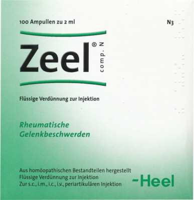 Heel Zeel Comp. N Ampullen (100 Stk.) ab € 166,27 | Preisvergleich bei idealo.at