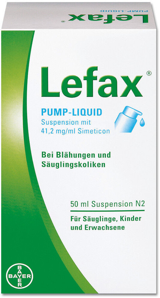 Lefax Pump-Liquid Suspension (50 ml) ab 5,69 € | Preisvergleich bei ...