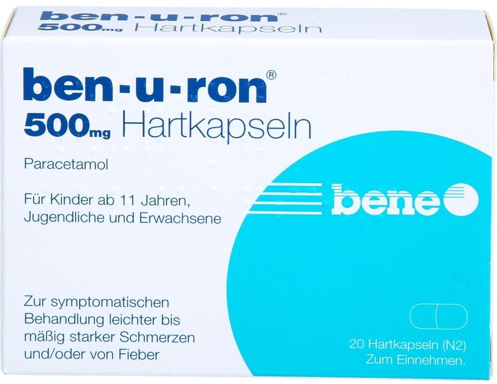 Benuron Hartkapseln (20 Stk.) ab € 2,84 | Preisvergleich bei idealo.at
