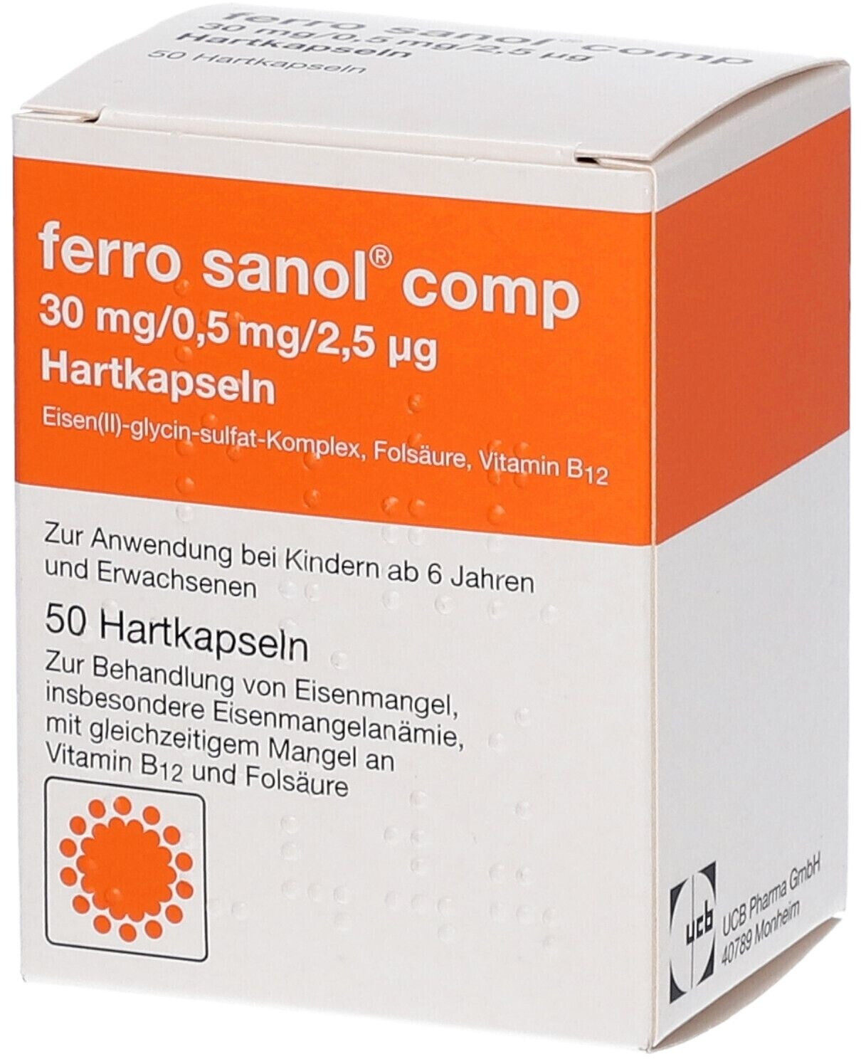 Ferro Sanol Comp Kapseln (50 Stk.) ab 12,43 € | Preisvergleich bei ...