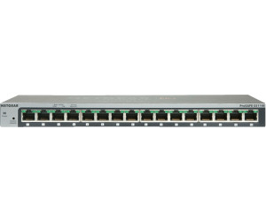 Netgear 16-Port Gigabit Switch (GS116E) au meilleur prix sur idealo.fr