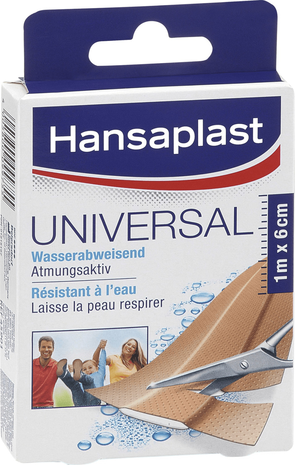 Hansaplast Universal Water Resistant 6 Cm X 1 M Ab 3 15