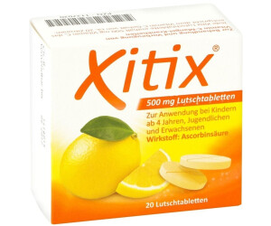 Xitix Lutschtabletten (20 Stk.) ab 6,05 € | Preisvergleich bei idealo.de