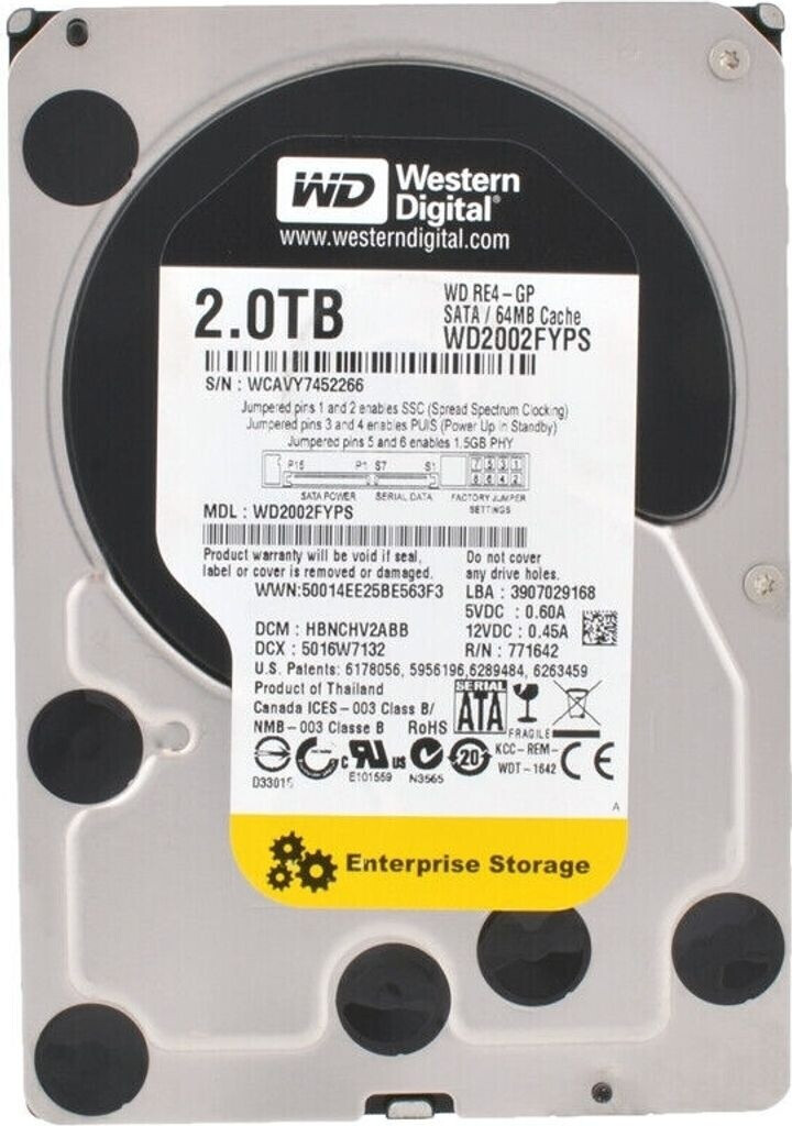 Western Digital RE4 (RAID Edition) ab 32,00 € | Preisvergleich bei ...