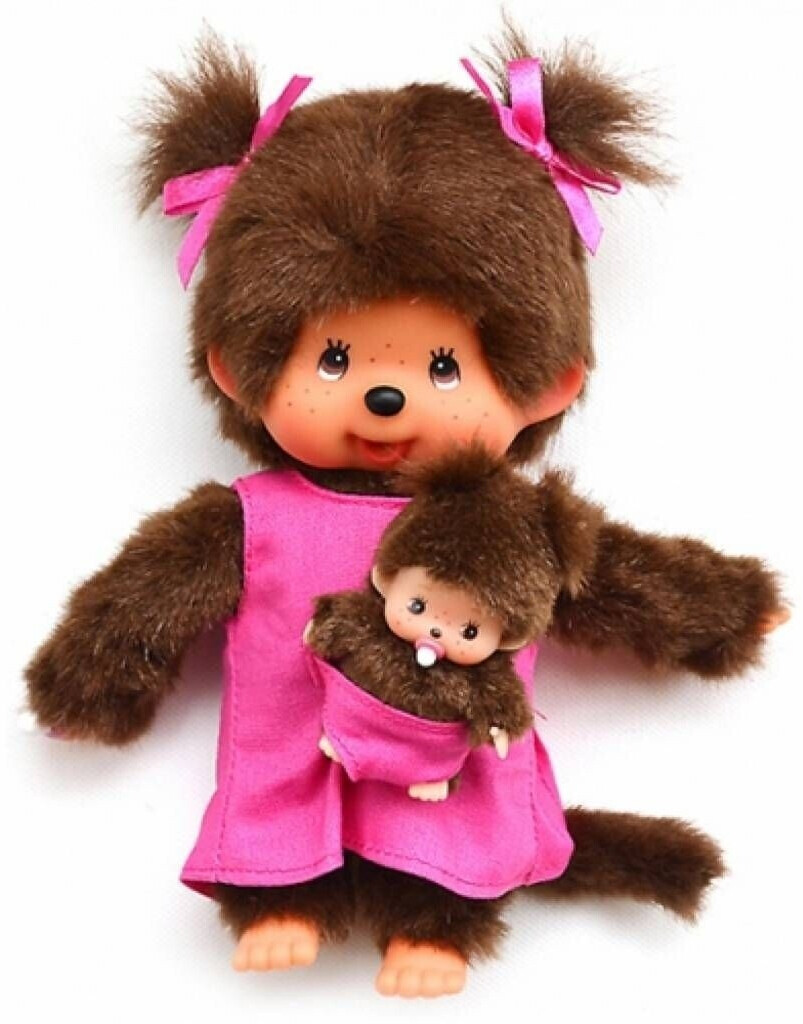 Bandai Kiki maman avec bébé en rose 20 cm au meilleur prix sur idealo.fr