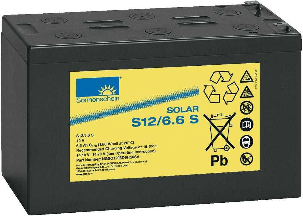 Sonnenschein GF 12 022 Y F dryfit Blei-Gel Batterie 12V 22,2Ah ab 129,95 € | Preisvergleich bei ...