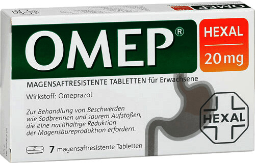 Omep 20 mg ab 6,60 € | Preisvergleich bei idealo.de
