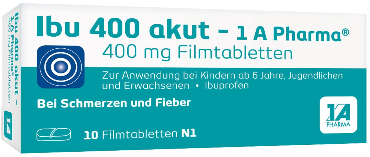Ibu 400 Akut ab 0,98 € (Oktober 2025 Preise) | Preisvergleich bei idealo.de