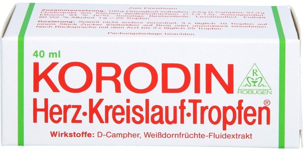 Korodin Herz-Kreislauf-Tropfen ab € 5,14 | Preisvergleich bei idealo.at
