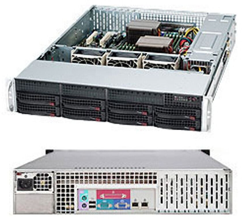 SuperMicro SuperChassis (CSE-825TQ-563LPB) ab 595,00 € | Preisvergleich ...