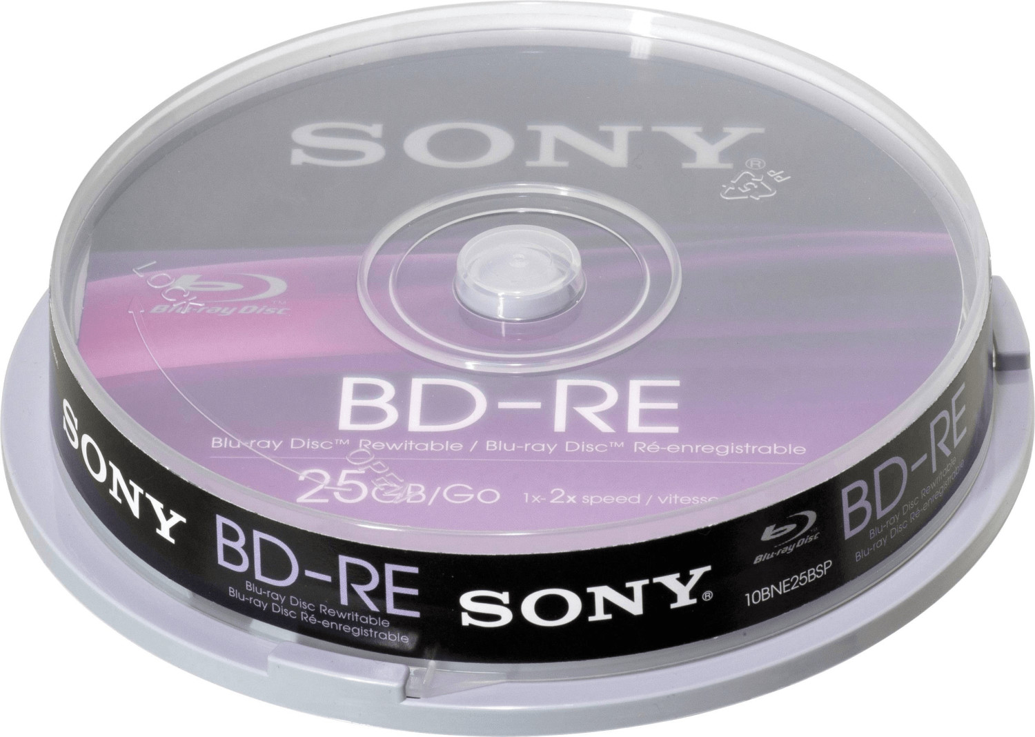 Sony BD-RE 25Gb 135min 10er Cakebox ab 39,99 € | Preisvergleich bei ...