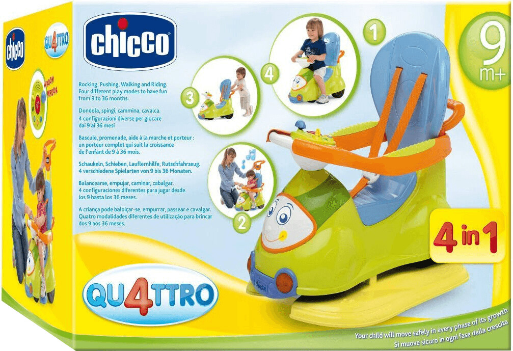 Buy Chicco Quattro 4 in 1 Green from £82.94 (Today) – Best Deals on ...