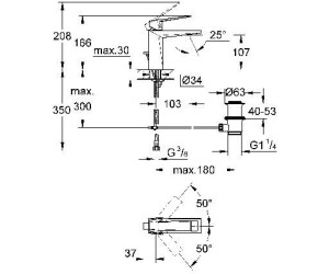 GROHE Allure Brilliant (23029000) au meilleur prix sur idealo.fr