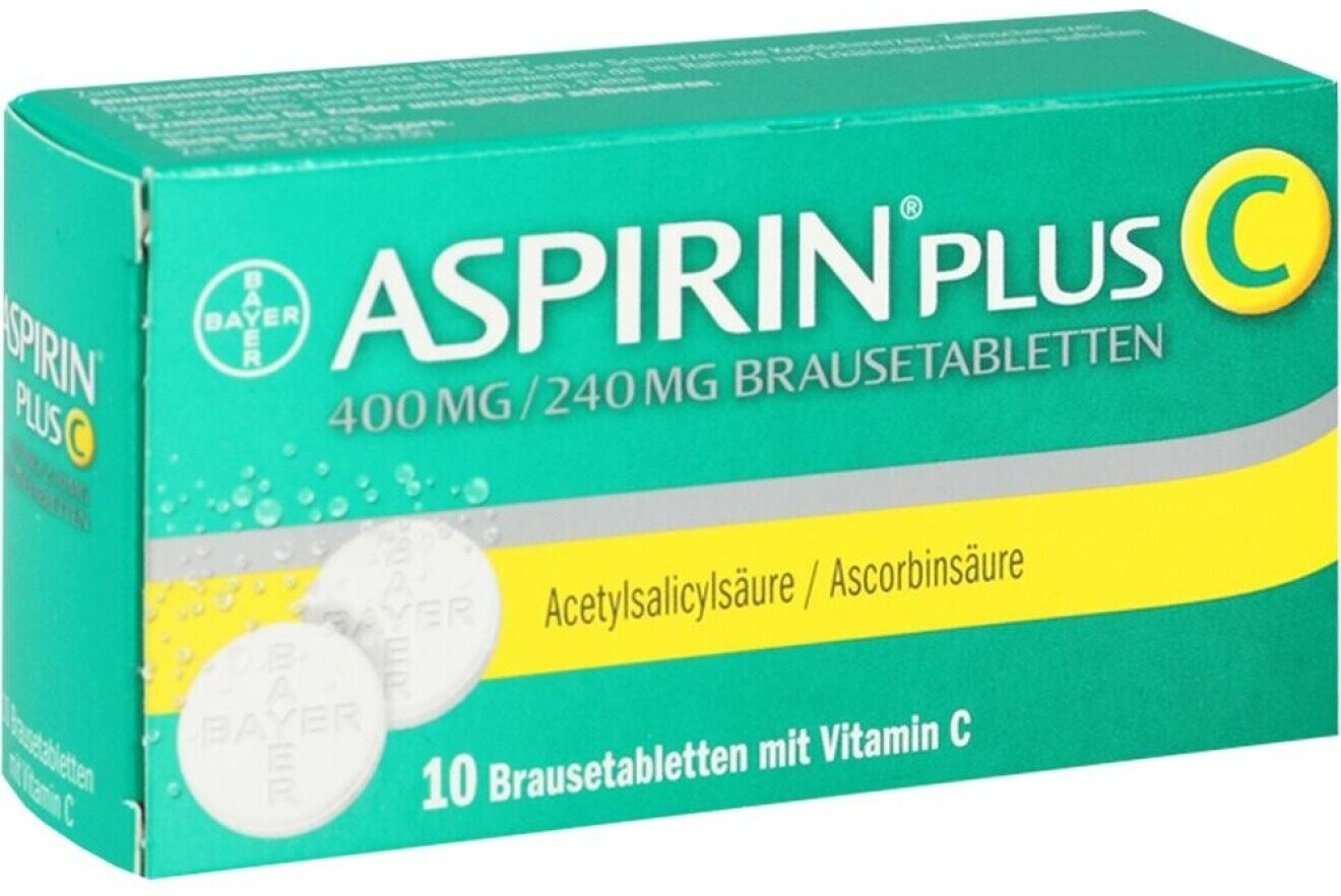 Aspirin Plus C Brausetabletten (10 Stk.) ab 4,40 € | Preisvergleich bei ...
