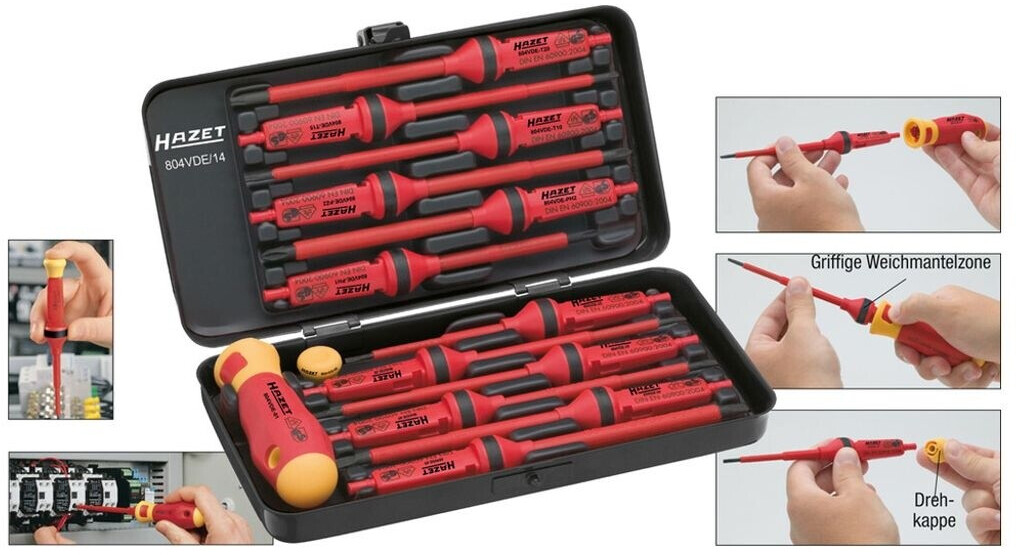 Hazet VDE-Schraubendreher-Satz ab € 75,90 | Preisvergleich bei idealo.at