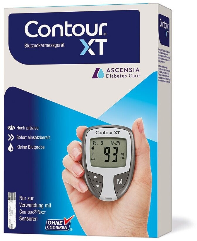 Bayer Contour XT Set mg/dl desde 60,59 € | Compara precios en idealo