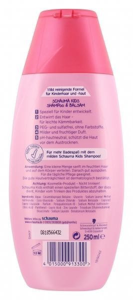 Schwarzkopf Schauma Kids Shampoo und Balsam Mädchen ab 1,95 ...