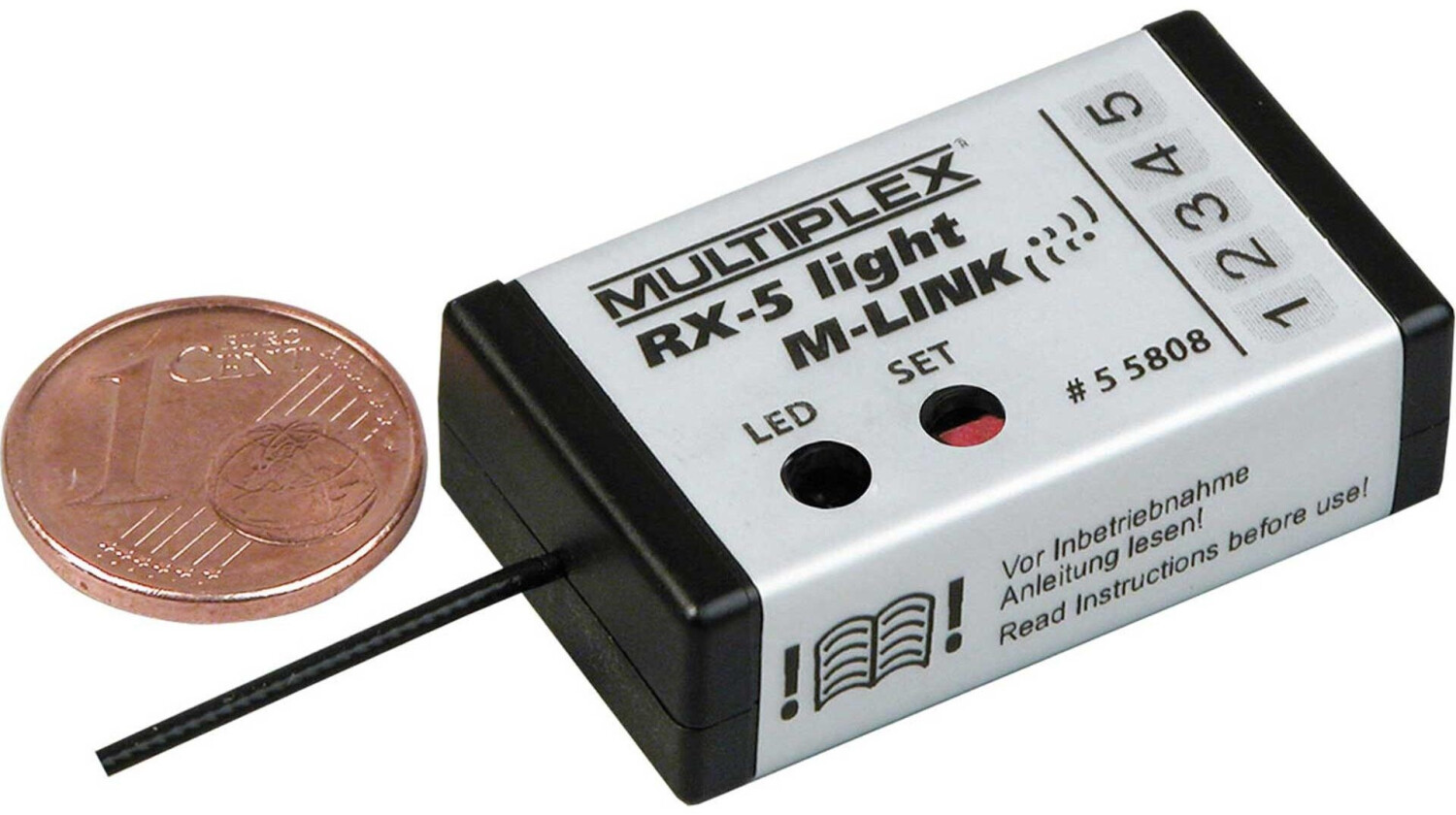 Multiplex Receiver RX-5 light M-LINK 2.4GHz (55808) en Soldes | Les ...