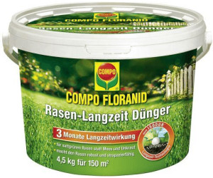 COMPO Floranid Rasen-Langzeitdünger 4,5kg ab 27,99 € | Preisvergleich ...