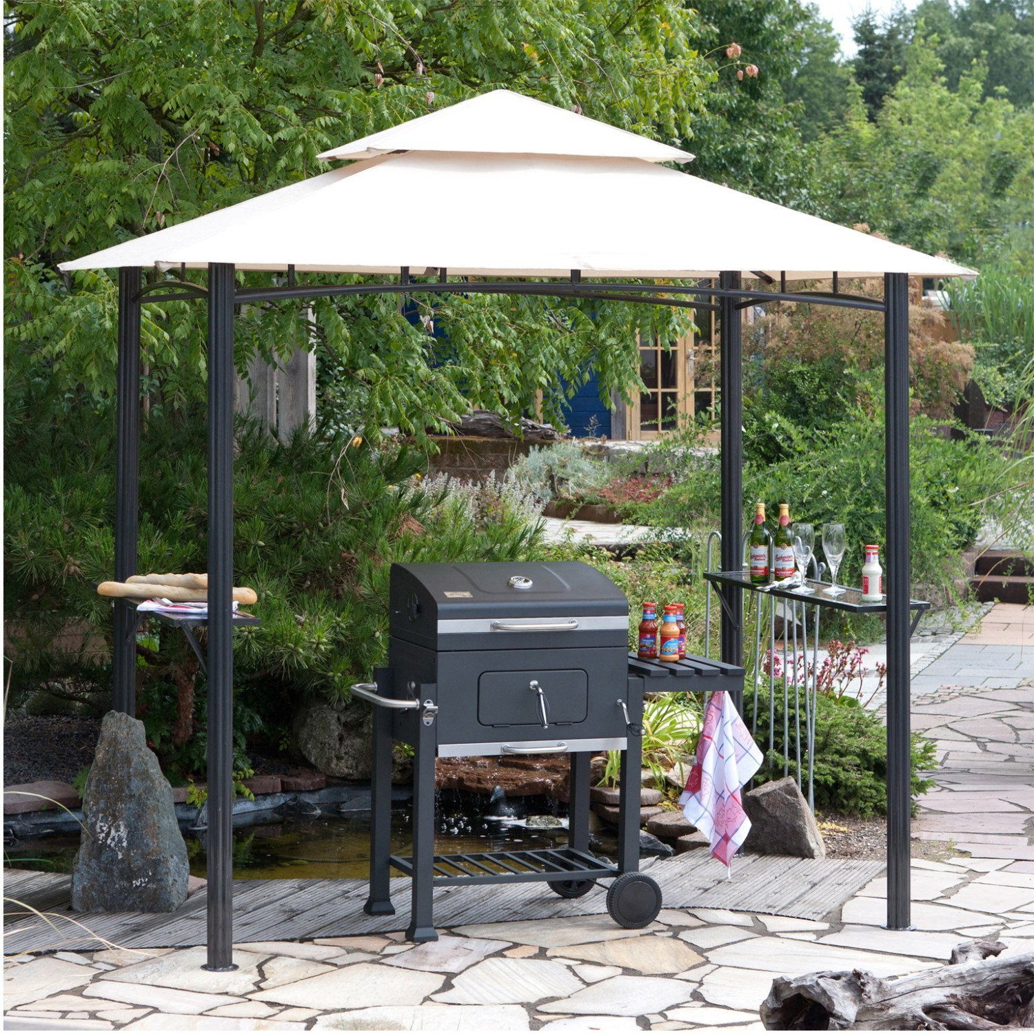 Tepro BBQ Grillpavillon 246 x 154 cm ab 178,99 € | Preisvergleich bei ...