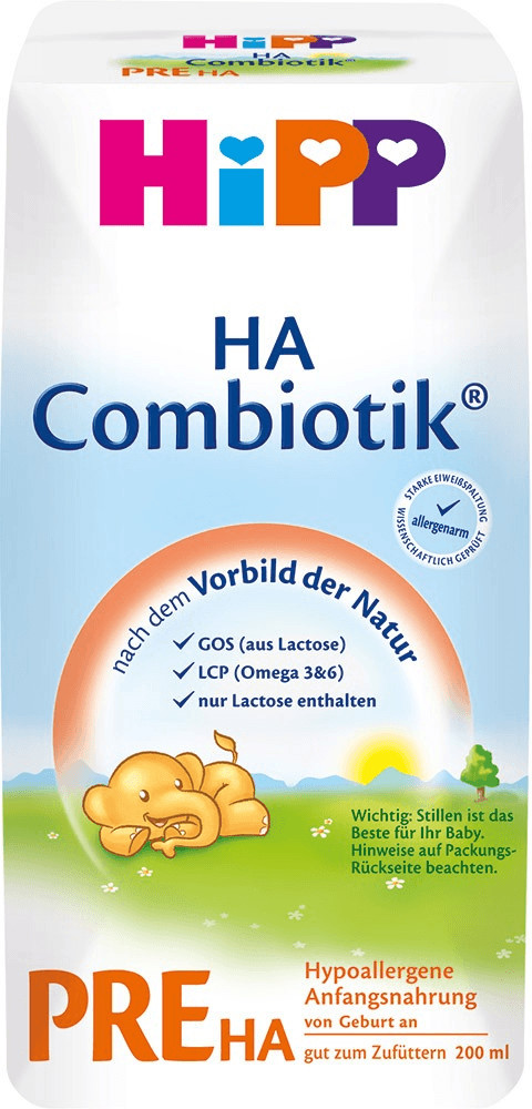 Hipp Pre HA Combiotik (200 ml) ab 2,46 € | Preisvergleich bei idealo.de