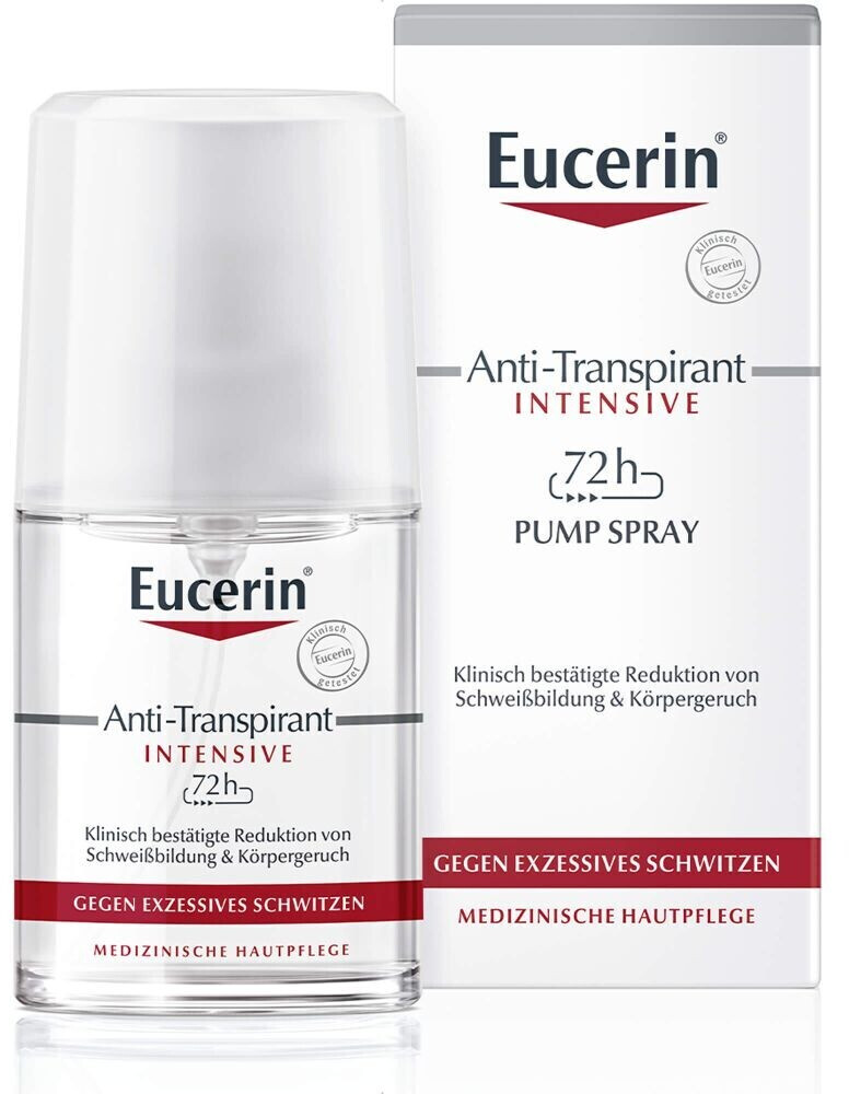 Eucerin Anti Transpirant Intensive 72 Hours Spray (30ml) au meilleur ...