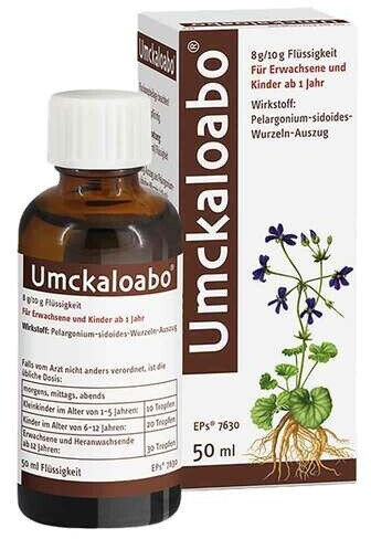 Umckaloabo Tropfen (50 ml) ab € 13,96 | Preisvergleich bei idealo.at