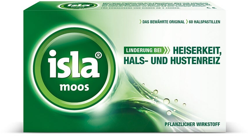 Isla Moos Pastillen (60 Stk.) ab 5,91 € | Preisvergleich bei idealo.de