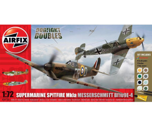 Airfix Dogfight Double Gift Set - Spitfire 1A/Messerschmitt Bf109E (A50135) au meilleur prix sur ...