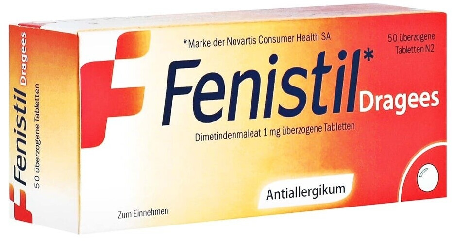 Fenistil überzogene Tabletten (50 Stk.) ab € 6,69 | Preisvergleich bei ...
