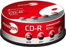 Primeon CD-R bedruckbar ab 12,63 € | Preisvergleich bei idealo.de