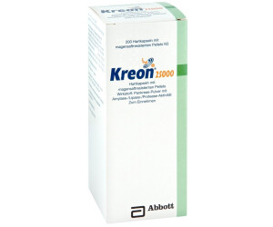Kreon 25000 Kapseln (200 Stk.) ab 83,80 € | Preisvergleich bei idealo.de