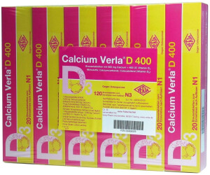 Calcium Verla D400 Brausetabletten (120 Stk.) ab 33,64 ...