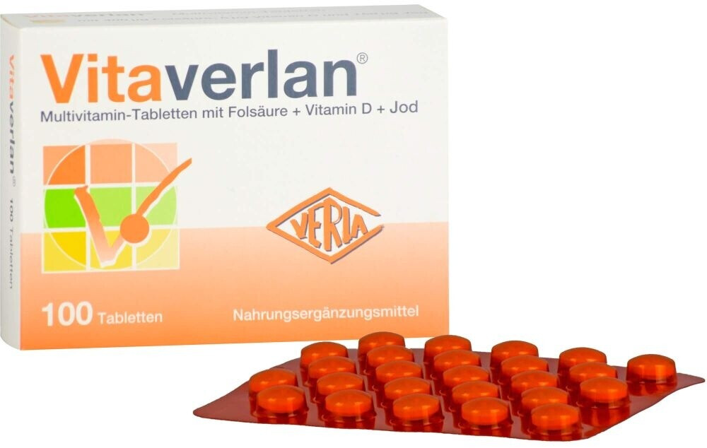 Verla-Pharm Vitaverlan Tabletten (100 Stk.) ab € 19,07 | Preisvergleich ...