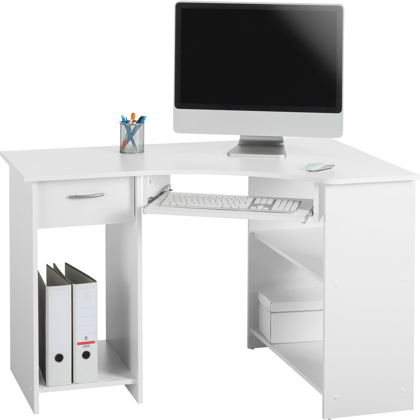 California Eck-Computertisch Felix Weiß ab 88,95 € | Preisvergleich bei ...