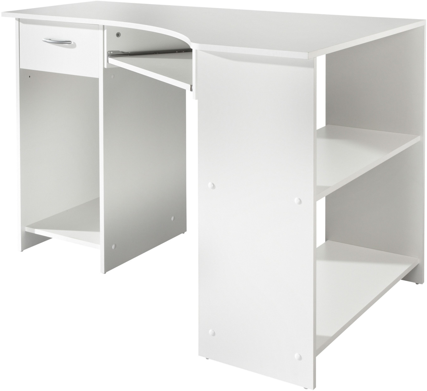 California Eck-Computertisch Felix Weiß ab € 79,99 | Preisvergleich bei ...